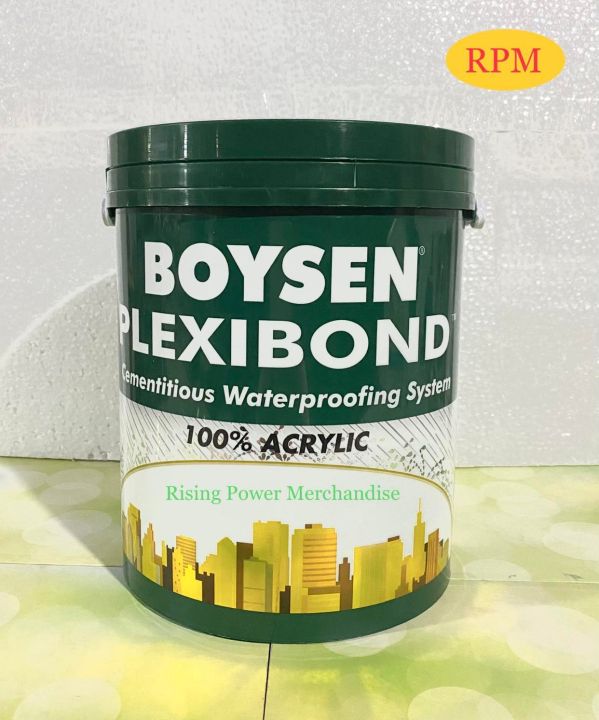 Boysen Plexibond Cementitious Waterproofing System ( B-7760 ) ( 4liters ...