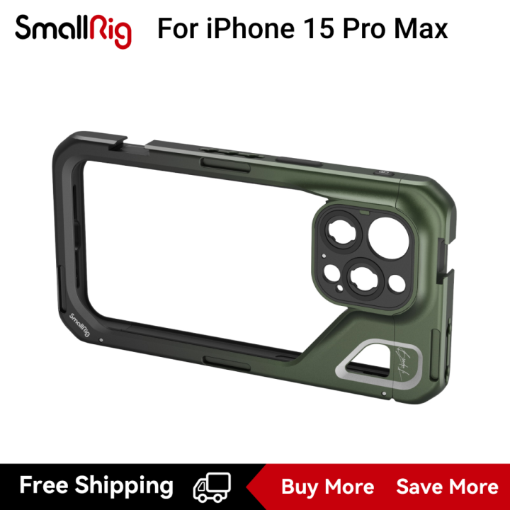 SmallRig x Brandon Li Mobile Video Cage Kit with Wireless Bluetooth ...