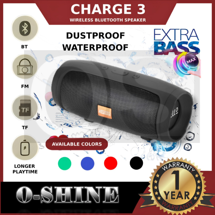 Charge 3+ Mini Portable Bluetooth Speaker | Lazada PH