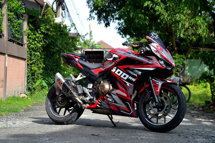 สติ๊กเกอร์แต่งลายรถ HONDA CBR 500 ปี 2019-2022 ลาย Racing 500RR | Lazada.co.th