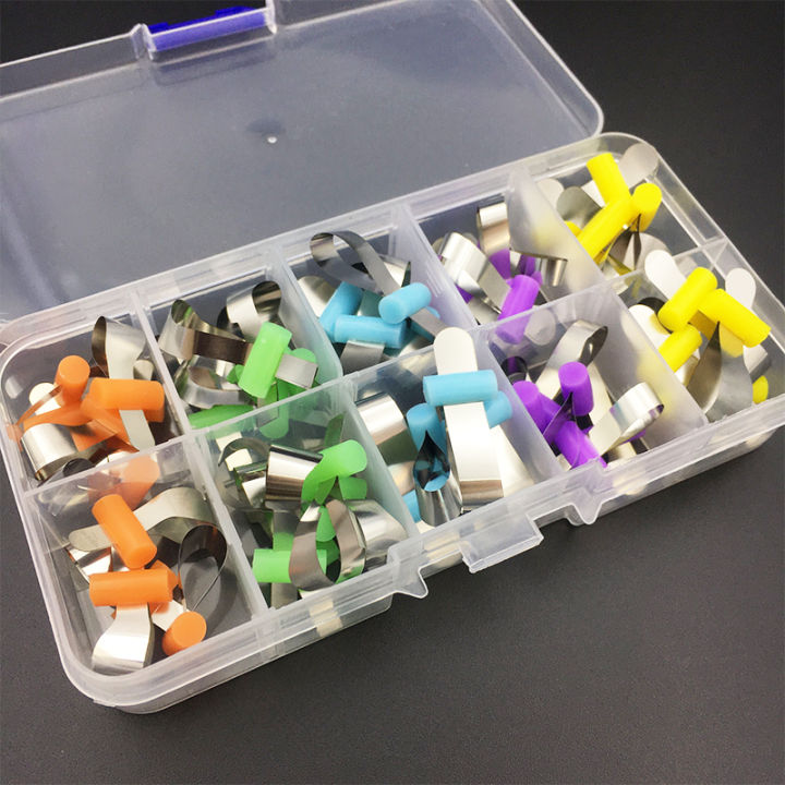 20pcs/box Metal Matrix Bands Retainerless Automatrix with Locker ...