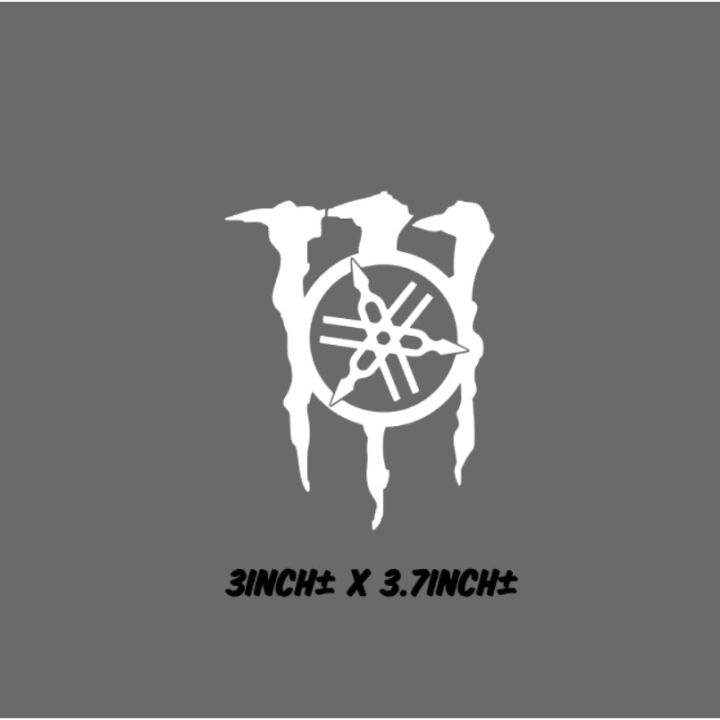 Yamaha Logo Sticker X Monster Yamaha Round Logo Sticker Cutting | Lazada