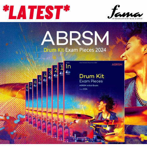 [FAMA]*LATEST* ABRSM Drum Kit Exam Pieces from 2024 Grade 1~8 music ...