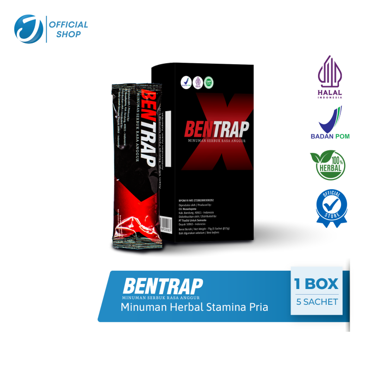 Bentrap Isi 5 Sachet Herbal Stamina Pria Suplemen Dewasa | Lazada Indonesia