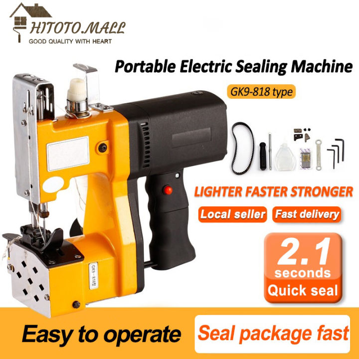 Electric Sack Sealer, Sack Sewing Machine, Electric Sealer Machine Bag ...