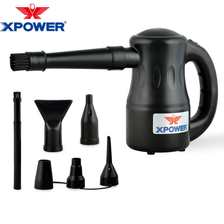 XPOWER A-2 Black Computer cleaner Electric Air blower dust Blowing Dust ...