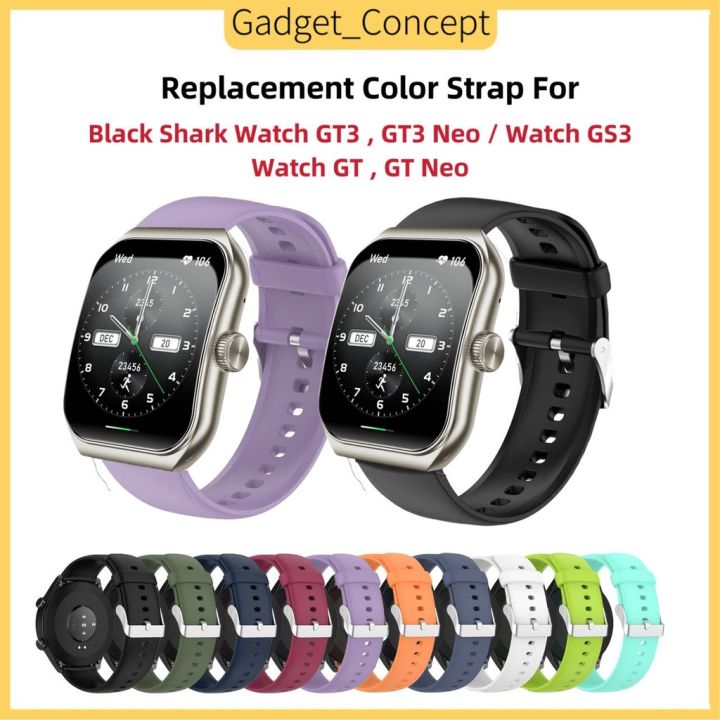 Strap For Black Shark Watch GT3 , Black Shark Watch GT3 Neo / Black ...