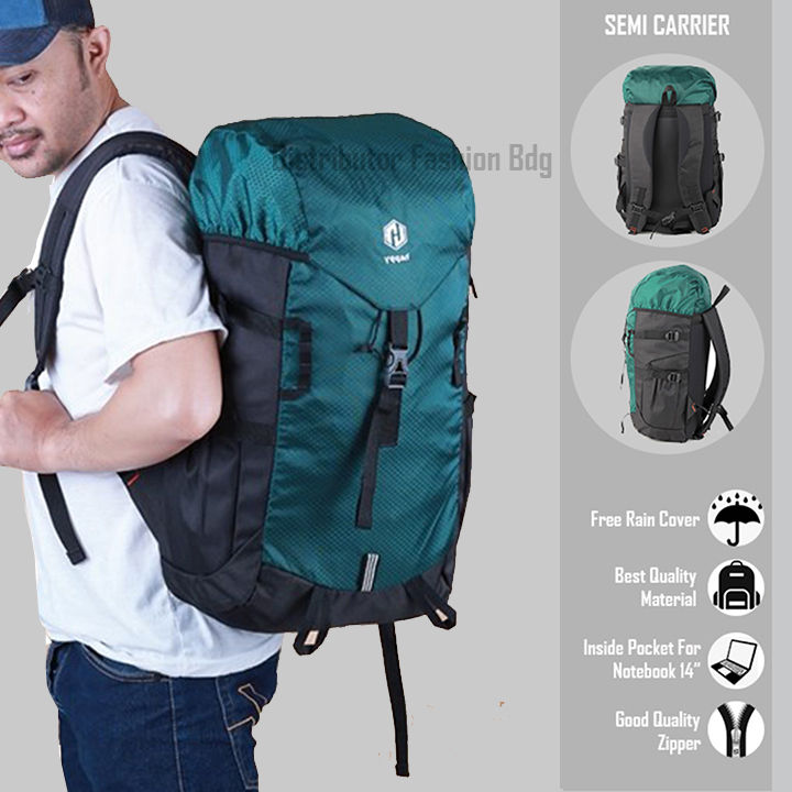 Justrue Tas Gunung 40 Liter Ransel Hiking Semi Carrier 40L 441 | Lazada Indonesia