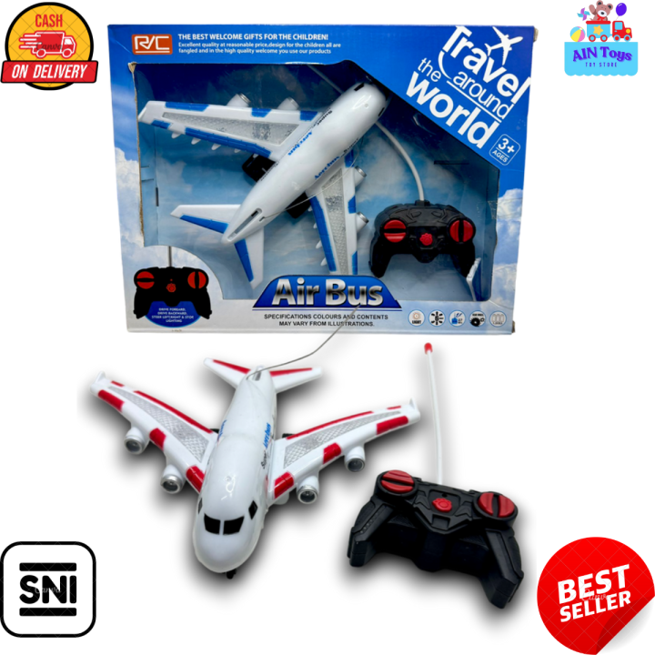 Mainan Remote Control Pesawat Terbang Super Air bus | Lazada Indonesia