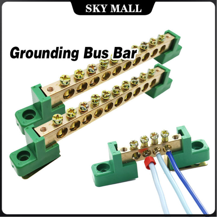 Grounding Terminal Bar Grounding Bus Bar Brass Grounding Bus Bar 6/8/12 ... Grounding Terminal Bar Grounding Bus Bar Brass Grounding Bus Bar 6/8/12 ...