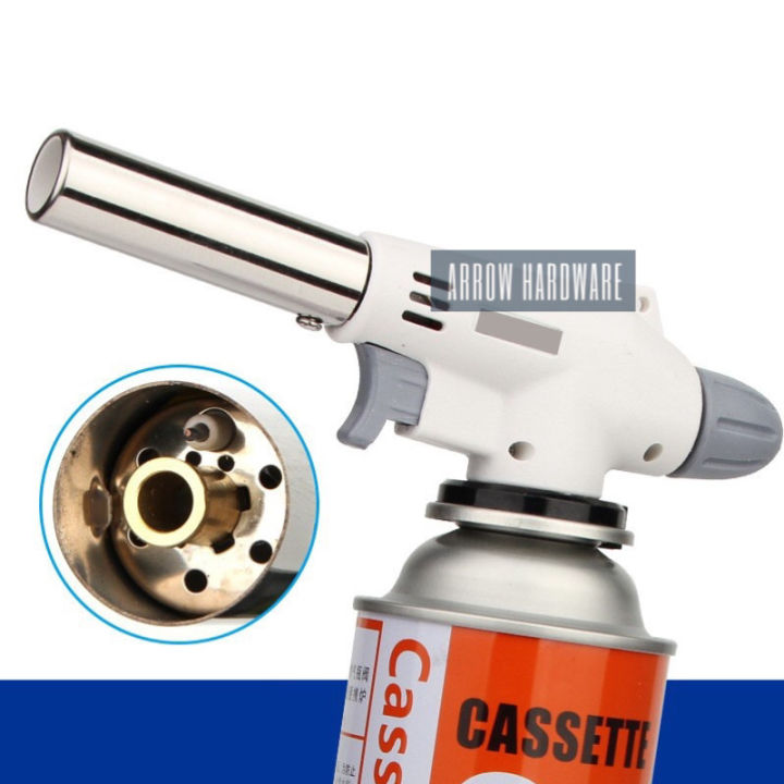 Gas blow flame gun butane auto ignition jet burner welding torch ...