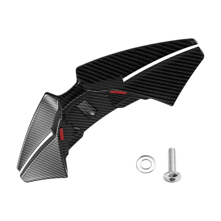 【auj mall】Motorcycle Front Downforce Spoiler Lower Lip Wind Wing ...