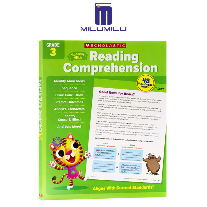 Scholastic Success with Reading Comprehension Grade 3 Paperback ...