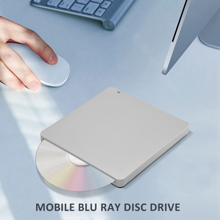 Retail External 3D Blu Ray DVD Drive,USB 3.0 and Type-C Blu Ray CD DVD ...