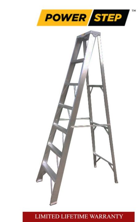 Power Step Aluminum A-Type Ladder 7ft | Lazada PH