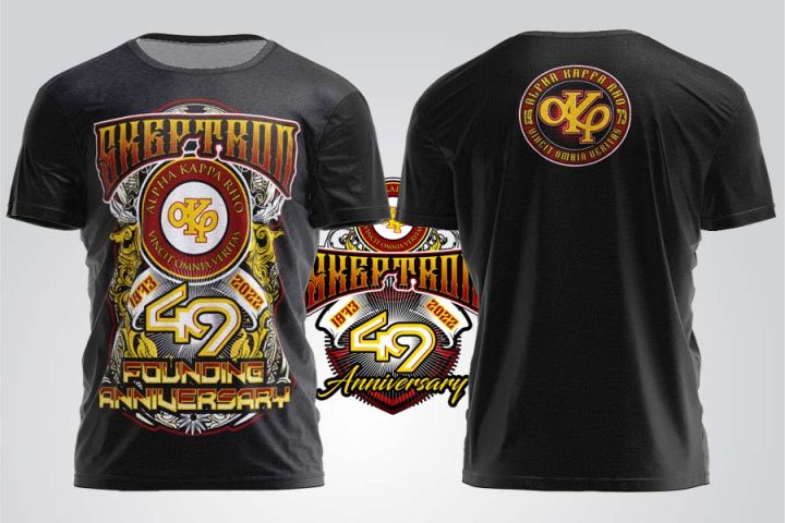 AKP SKEPTRON 49th ANNIVERSARY SHIRT (FREE LOGO STICKER) | Lazada PH