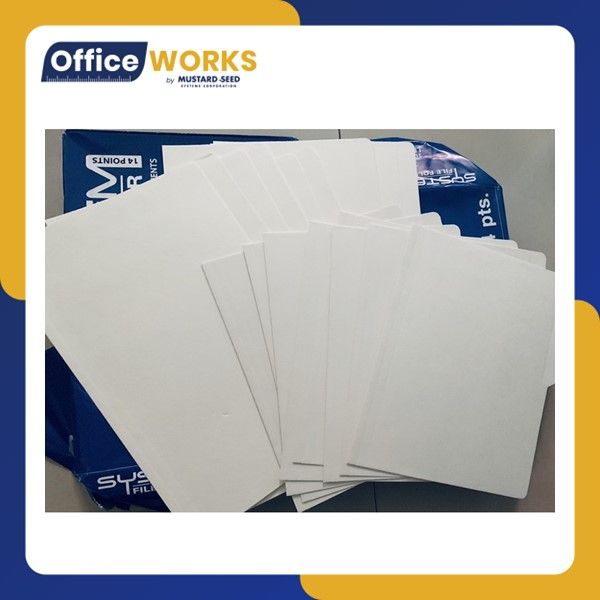 Folder White 14PTS 100's Short and Long | Lazada PH Folder White 14PTS 100's Short and Long | Lazada PH