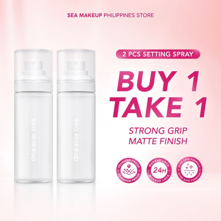 Sea Makeup Lock It Matte Acne Setting Spray | Lazada PH