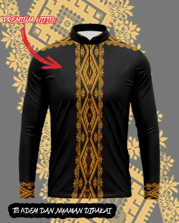 Baju Muslim Pria Jersey Koko Fullprinting Premium Ramadhan / Lebaran ...