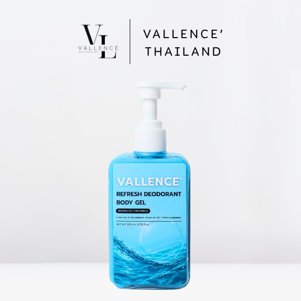 Vallence' วาลองเซ่ รีเฟรช ดีโอโดแรนท์ บอดี้ เจล REFRESH DEODORANT BODY ...