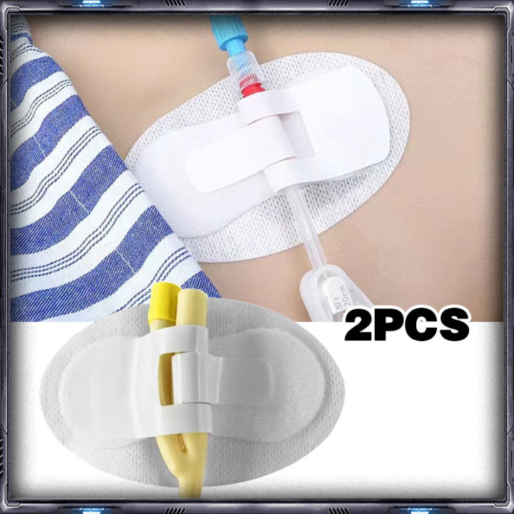 2PCS Catheter Fixation Stickers / Catheter Holder Tube Leg Sticker ...