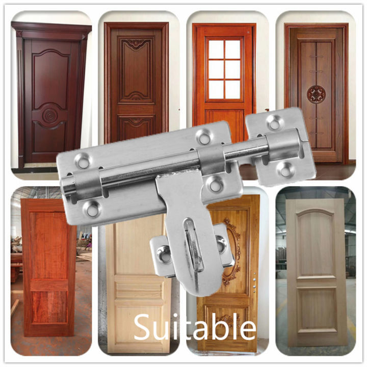 G23UW Private Home Hardware Stainless Steel Gate Safety Anti-theft Lock ...