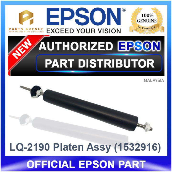 OFFICIAL EPSON Dot Matrix Printer LQ2190 LQ-2190 Platen Assy (1532916 ...