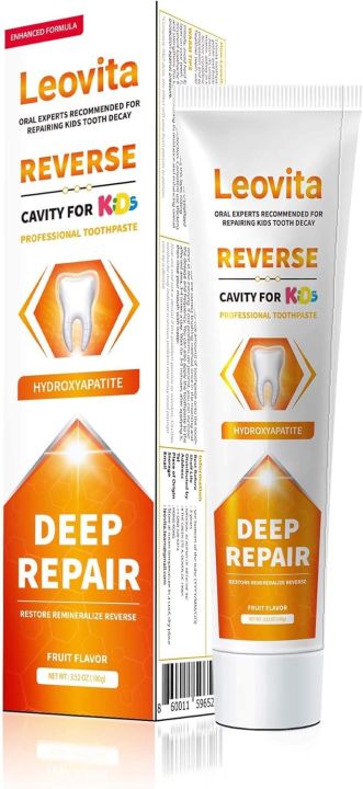 Cavity Reversing Kids Toothpaste, Hydroxyapatite Toothpaste Toddler ...