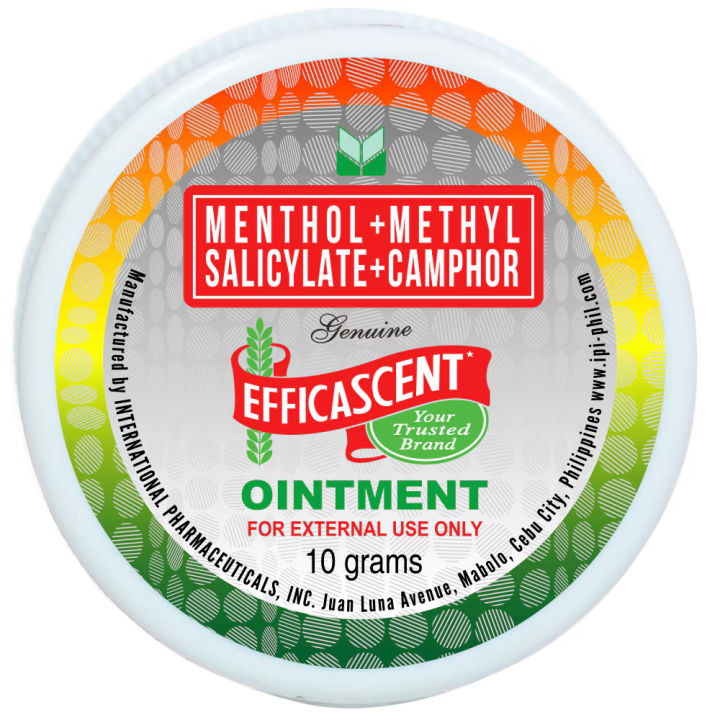 EFFICASCENT OIL Efficascent Ointment 10G | Lazada PH