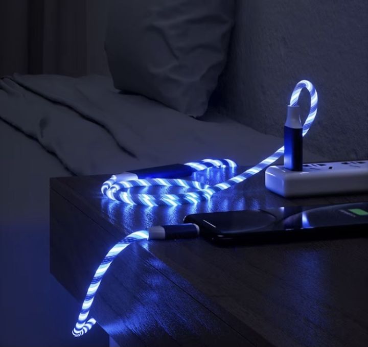 LED Fast charging data cable | Lazada PH
