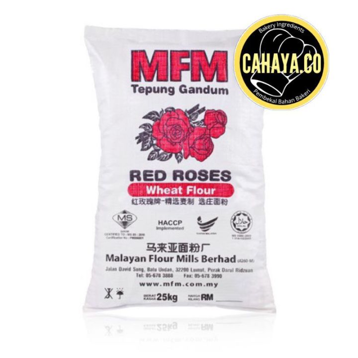 Red Roses Flour | Tepung Ros 特选麦制 (Biscuit Flour) Medium Protein ...