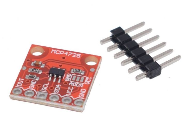 GY-4725 I2C DAC Breakout MCP4725 12-bit Digital-to-Analog Conversion Module โมดูลแปลงสัญญาณ ...