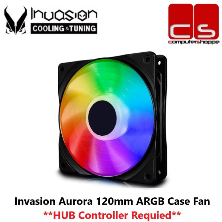 Invasion Aurora 120mm ARGB Case Fan | Lazada