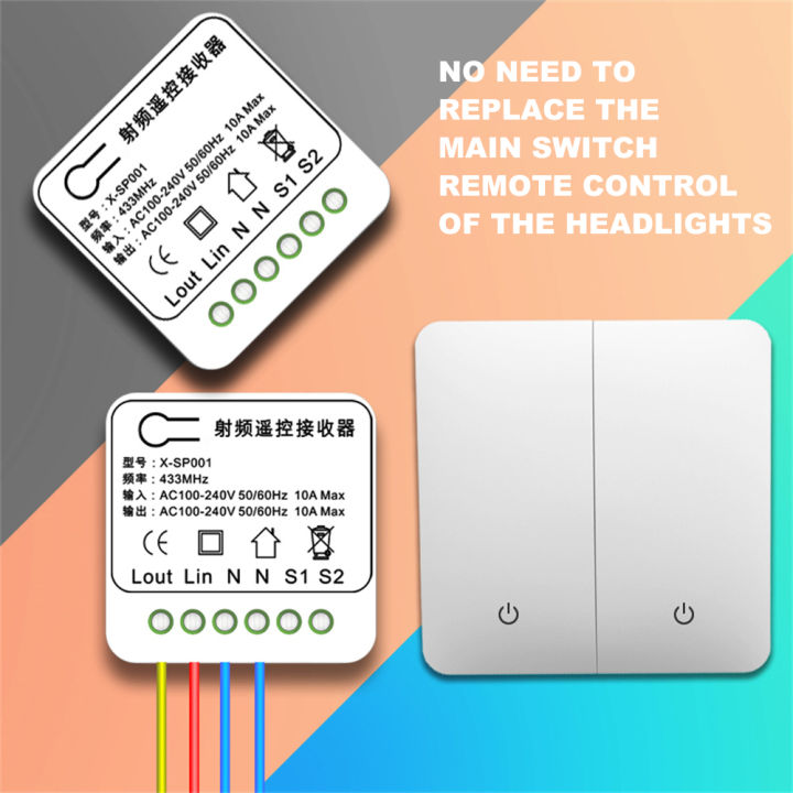 burstore 433 RF Module Smart Lighting Wireless Control Innovative ...