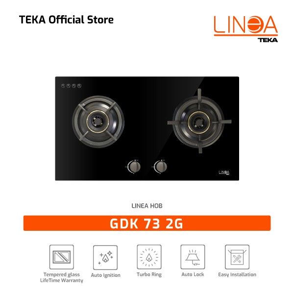 Linea Teka GDK 73 2G kompor Tanam Kaca | Lazada Indonesia