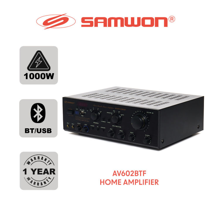 Samwon AV602BTF Home Amplifier | Lazada PH