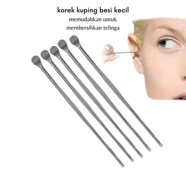 APS.G306 - KOREK KUPING BESI KECIL | Lazada Indonesia