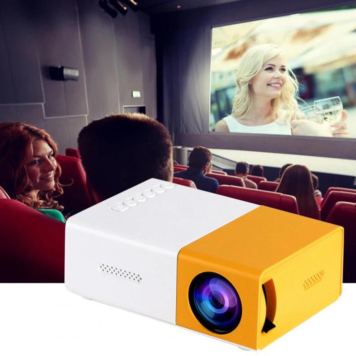 YG300 Pro LED Mini Projector 480x272 Pixels Supports 1080P HDMI ...