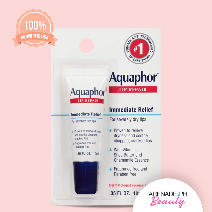 Aquaphor Lip Repair, 0.35 fl.oz / 10ml | Lazada PH