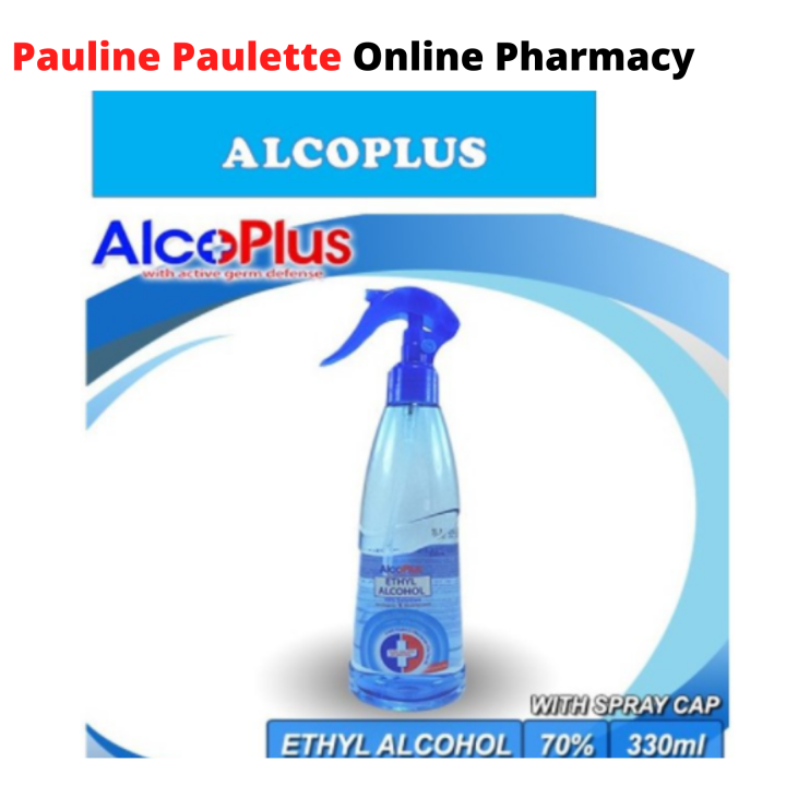 Alcoplus 70% Ethyl Alcohol with Spray 330ml | Lazada PH