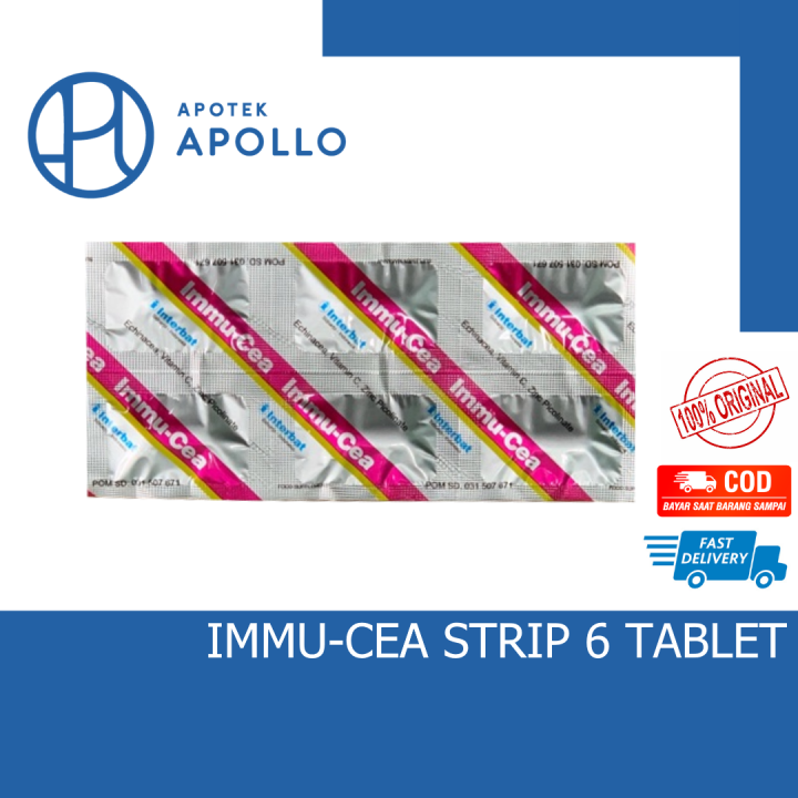 IMMU-CEA STRIP 6 TABLET | Lazada Indonesia