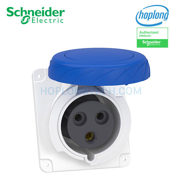 Ổ cắm âm dạng nghiêng PKF32F723 Schneider - Mureva PK, angled, 32A, 2P ...