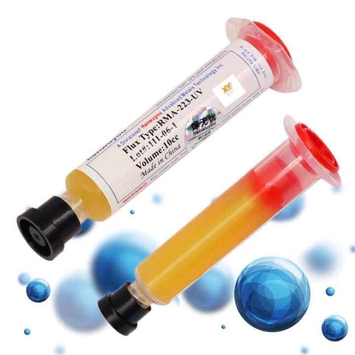 X Y Premium RMA-223-UV Soldering Iron Flux Oil Lead-Free Solder Paste ...