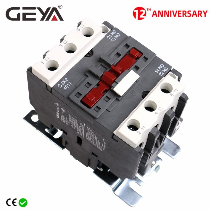 {Tai yong Electric} GEYA CJX2-4011 5011 6511 Industrial Magnetic Contactor 3 Phase40A 50A 65A ...