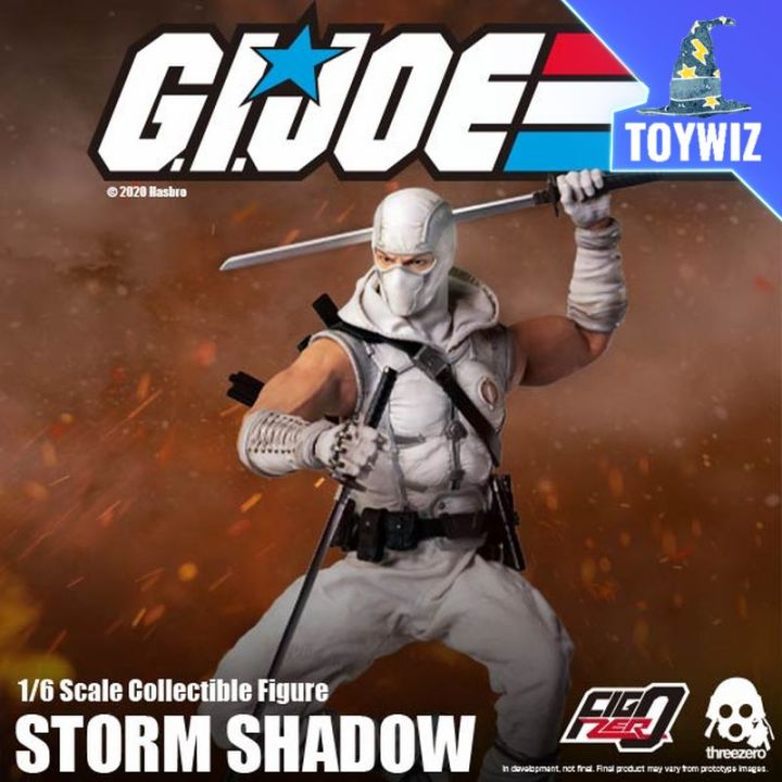 ThreeZero 1/6th Scale G.I. Joe: Storm Shadow Collectible Figure | Lazada