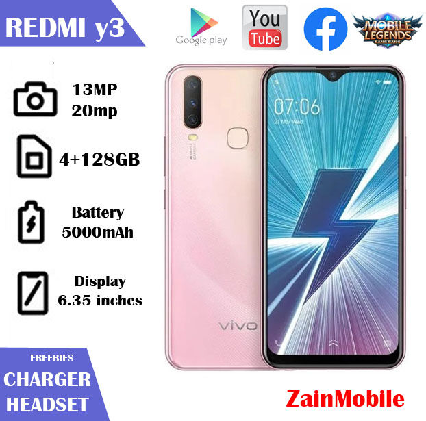 Original Vivo Y3 4/128GB Global ROM (USED) | Lazada PH
