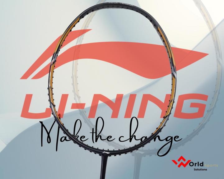 LI-NING TURBO 99(FOR SMASH) BLACK (ORIGINAL LINING)(Free String and ...