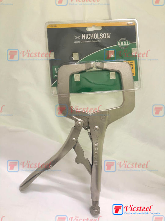Nicholson Vise Grip Clamp 11R Locking Pliers Locking C Clamp with ...