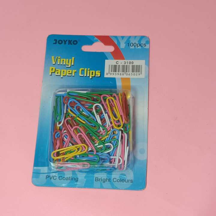 joyko color paper clip - paper clip warna joyko binder klip penjepit ...