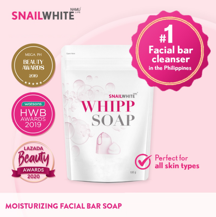 SNAILWHITE Whipp Soap 100g | Lazada PH
